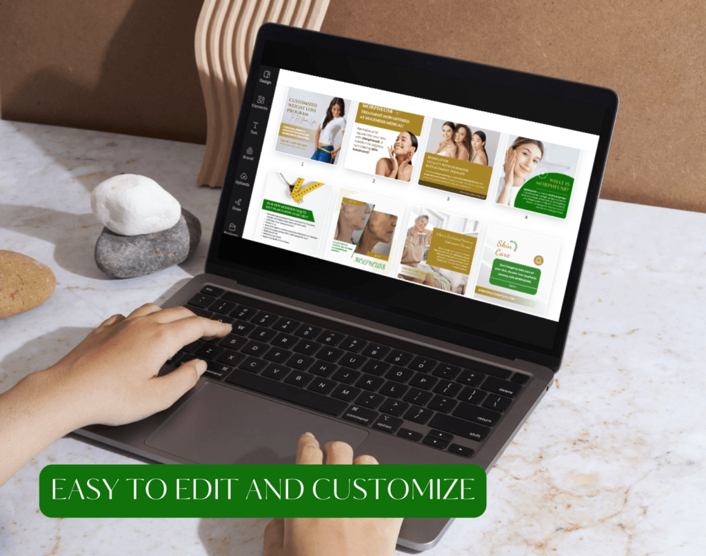 Morpheus8 Weight Loss & Skin Tightening Canva Templates | Designs for ...